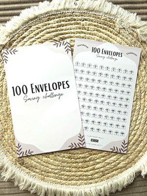 100 envelopes tracker A5