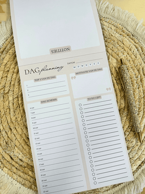 Dag planning notitieblok A5