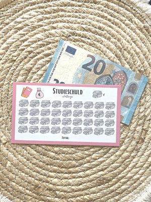 Studieschuld saving challenge